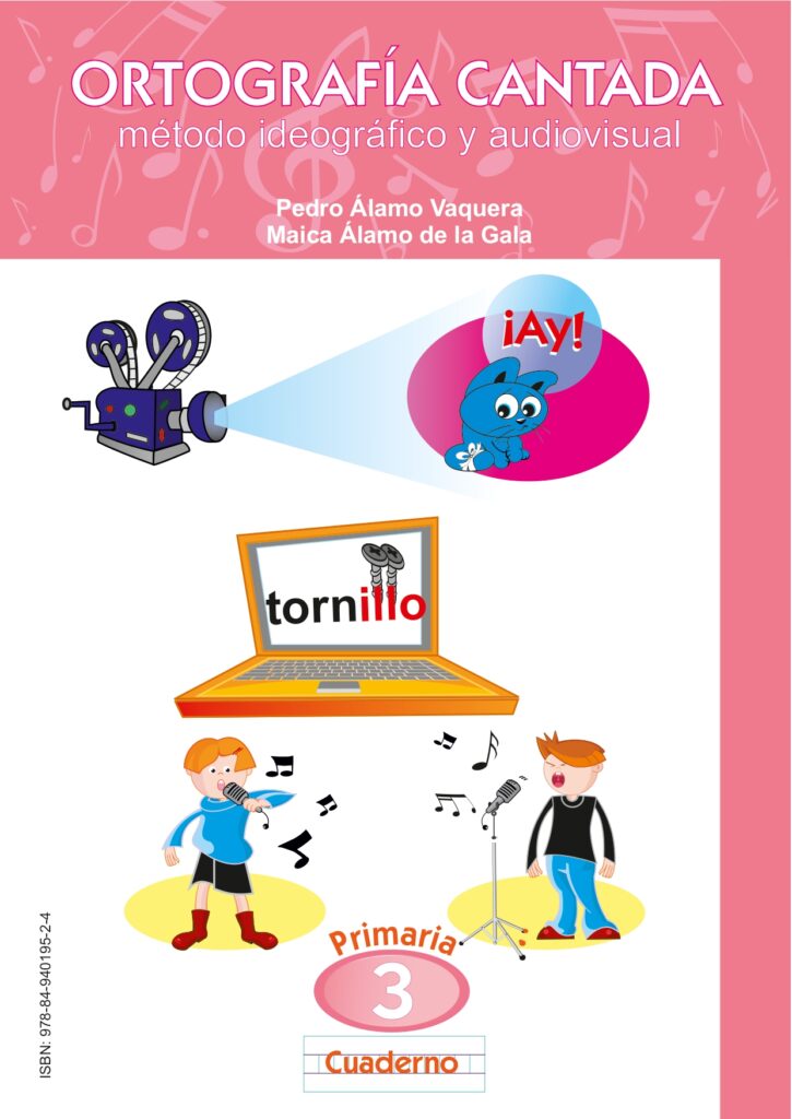 Cuaderno de 3º PDF + Licencia anual - Ortografía Cantada